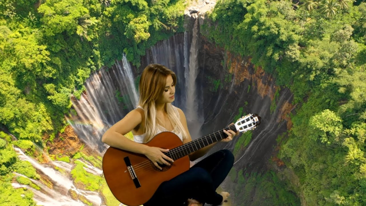 Heavenly Guitar Music 😌 Relaxing Instrumentals 😌 Background Music ...