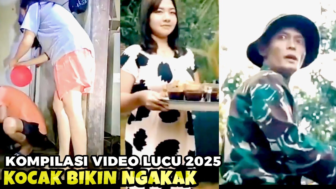 DILARANG KETAWA‼️ Meme Kocak Bikin Ngakak! Kumpulan Video Lucu 2025 ...