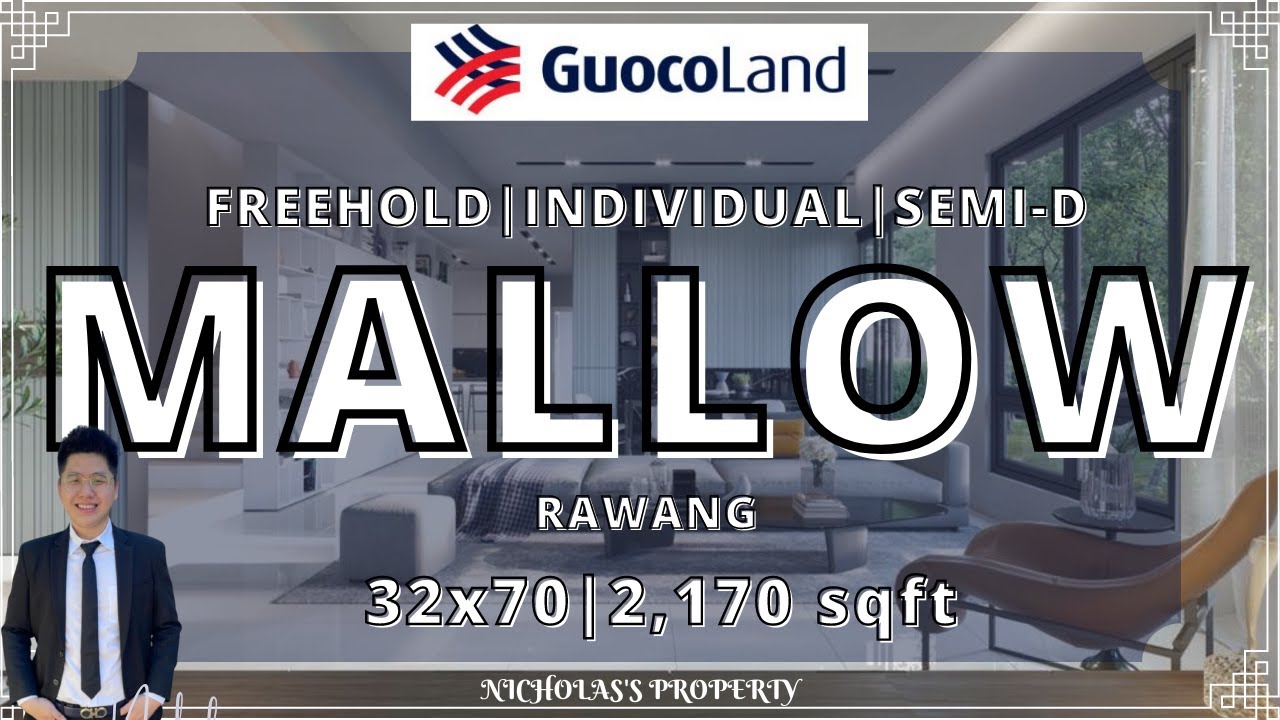 Mallow Semi-D Rawang Emerald by GLM【Nicholas Properties EP001】 - YouTube