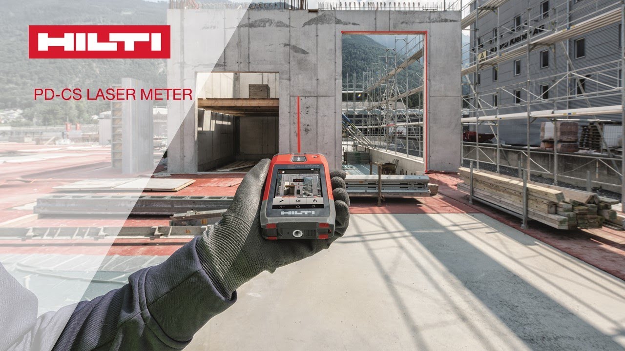 Laser Measurer: Hilti PD-CS Laser meter - YouTube