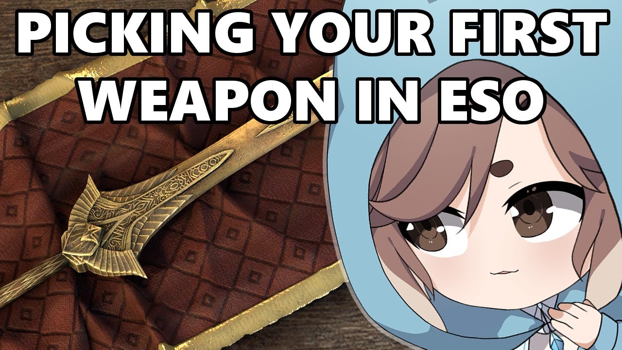 ⚔️ FIRST Weapon to Choose in ESO? ⚔️ (EASY Beginners Guide for Tutorial Area) - YouTube