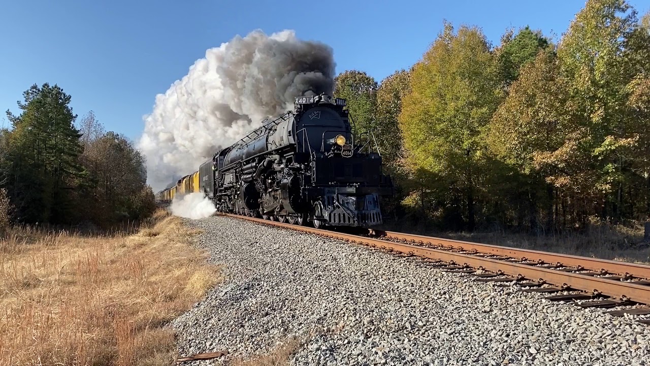 Union Pacific Steam Engine #4014 - YouTube
