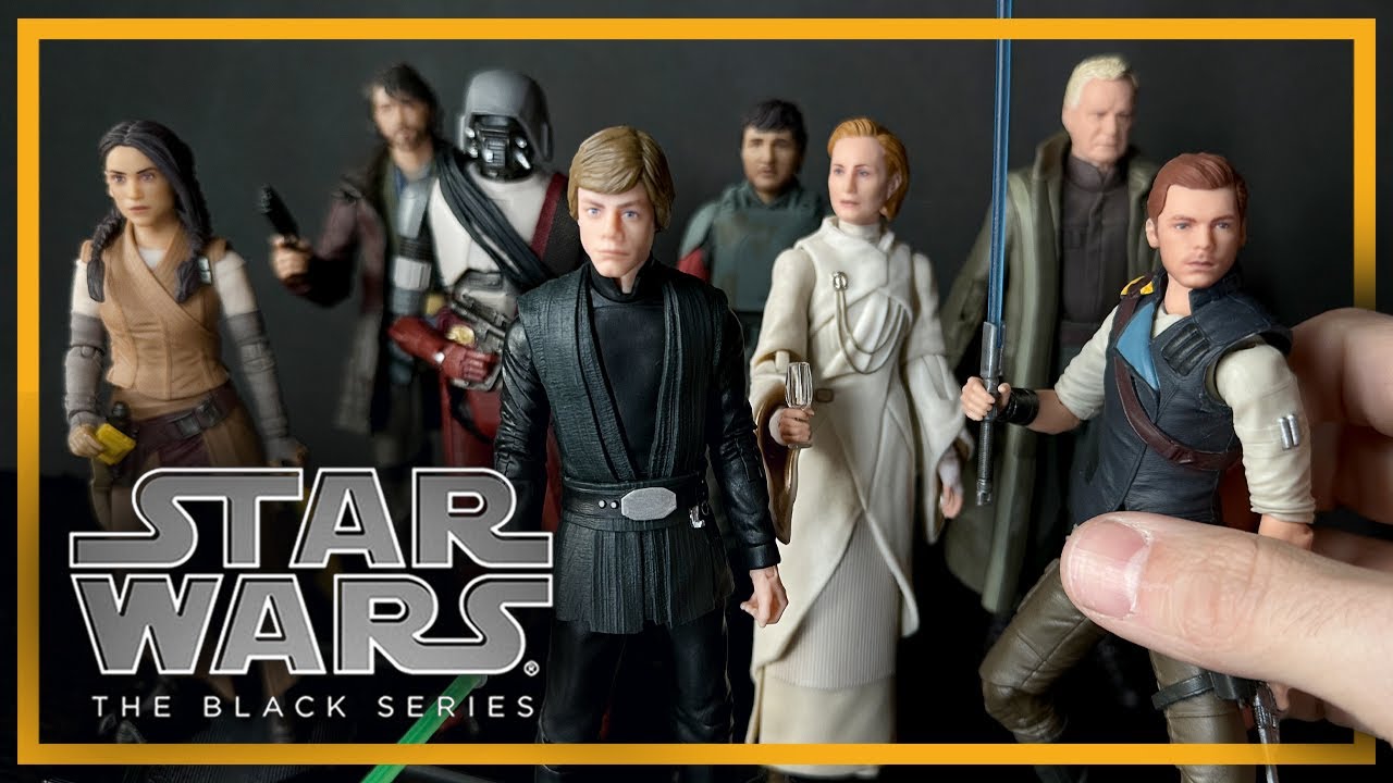 Black Series Wave Review Recap - Luke Skywalker, Cal Kestis, Andor ...