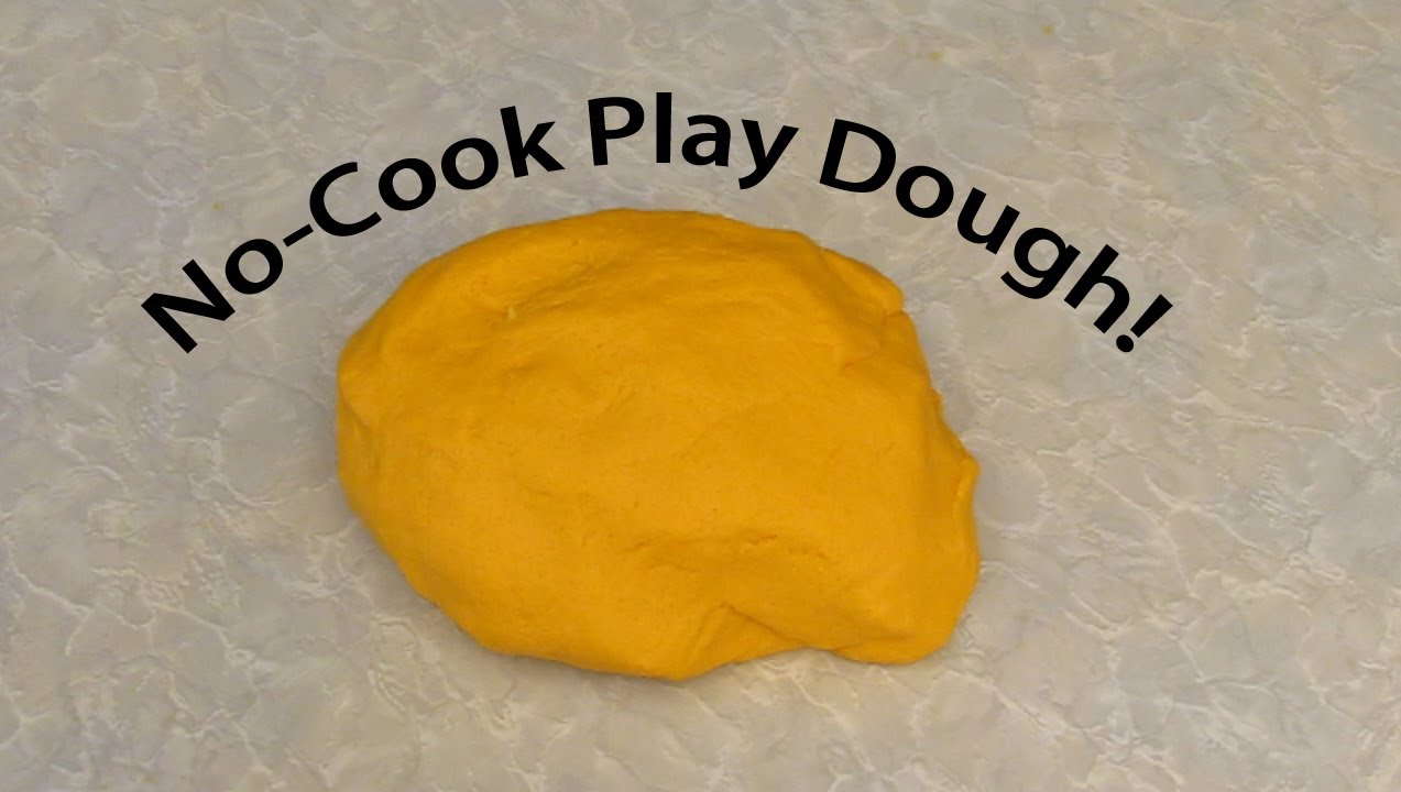 No Cook Play Dough - How to Make It - YouTube