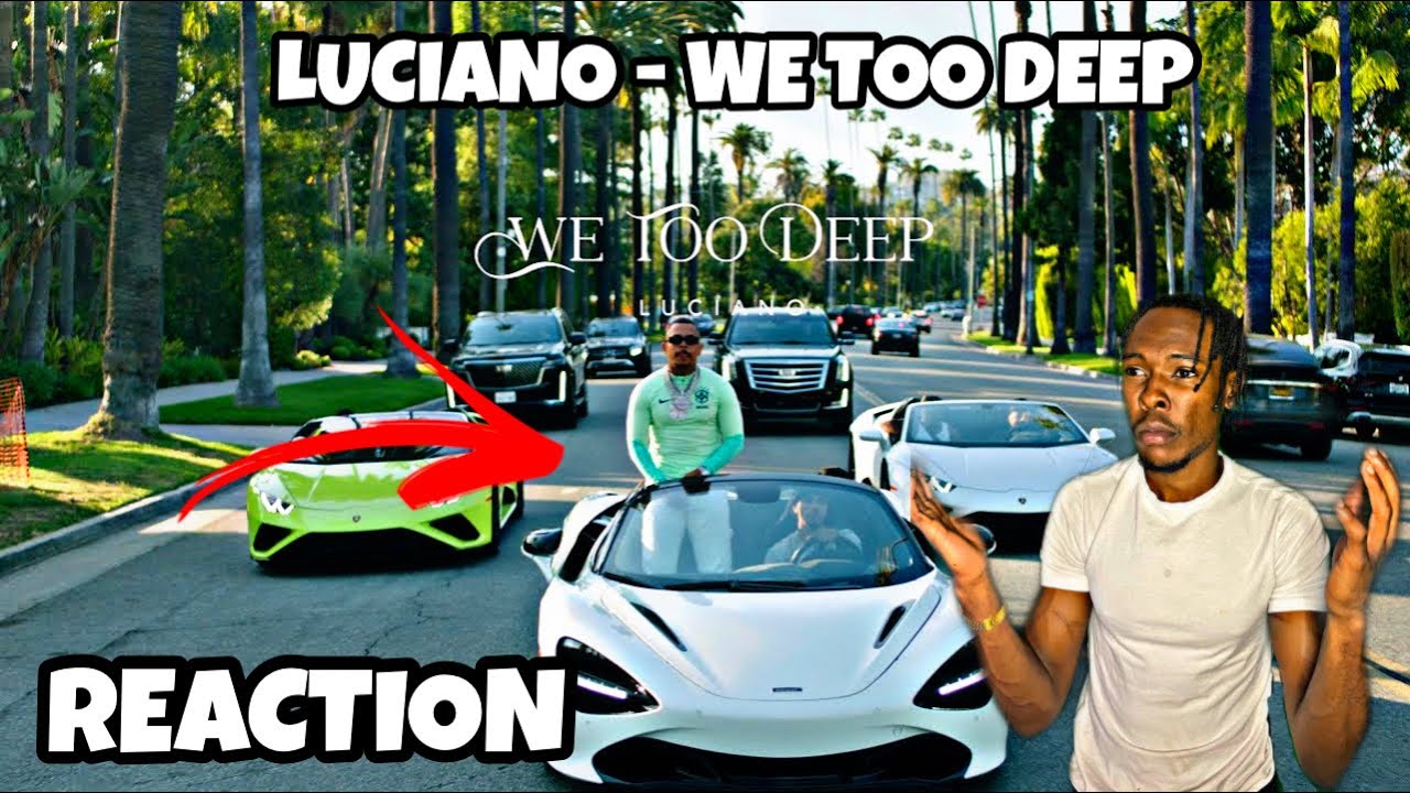 AMERICAN REACTS TO GERMAN DRILL RAP | LUCIANO - We Too Deep - YouTube