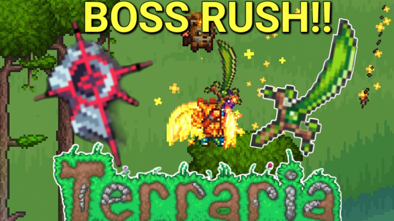 Terraria: Boss Rush vs Seedler! Vanilla Edition - YouTube