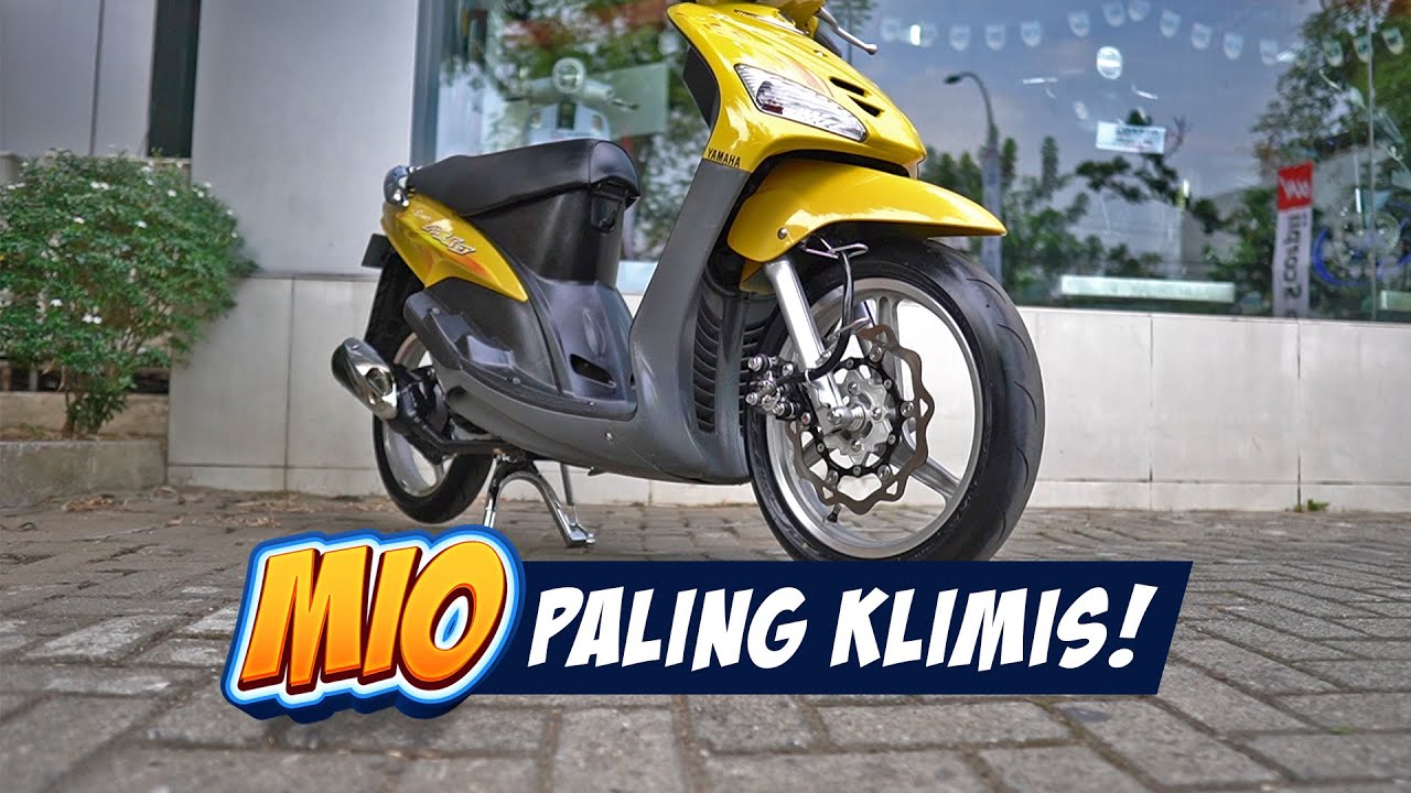 Modifikasi Mio Jadul. Simpel Tapi Berkelas - YouTube