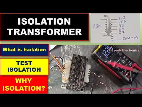{468} ISOLATION TRANSFORMER, What is Isolation Transformer, How To Test ...