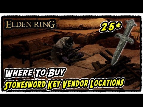 Where to Buy Stonesword Keys in Elden Ring All Stonesword Key Vendor ...