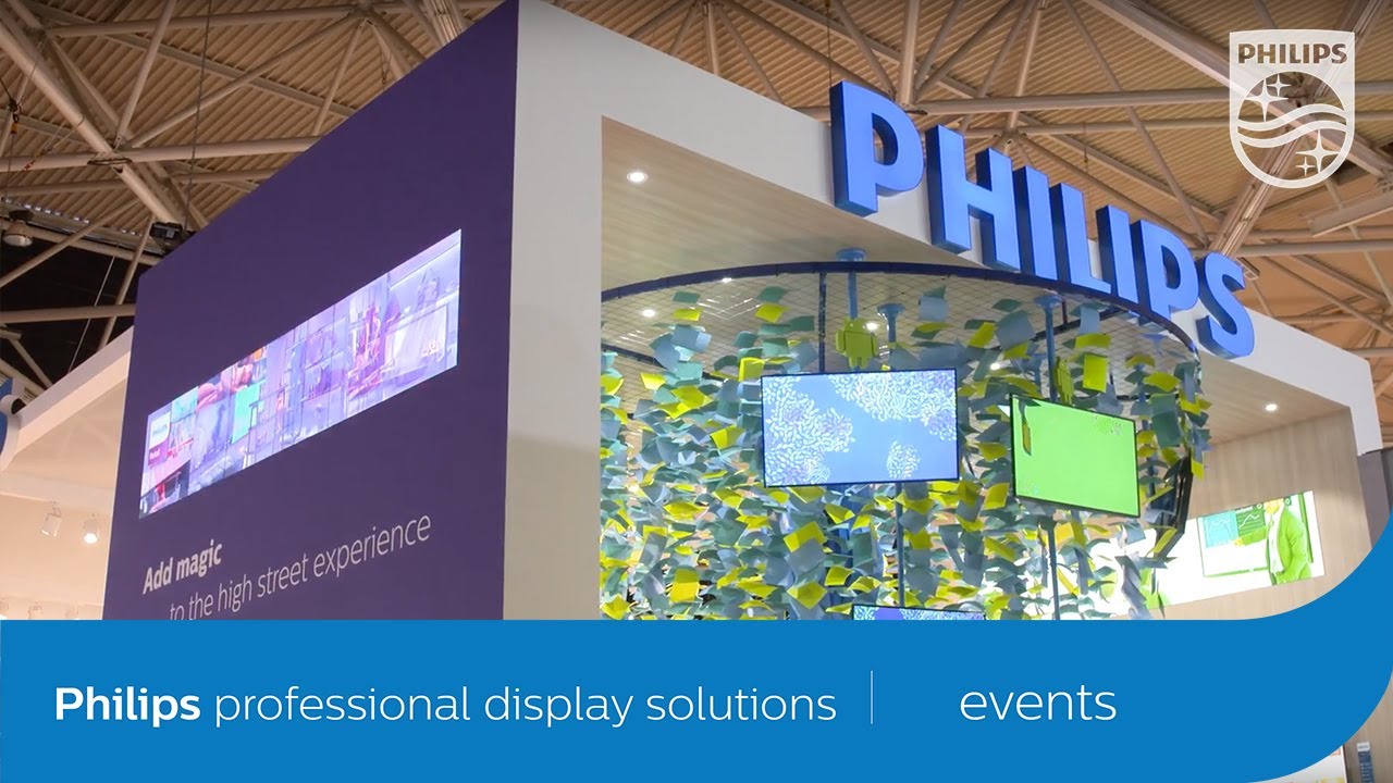 Philips Professional Display Solutions - ISE 2018 - YouTube