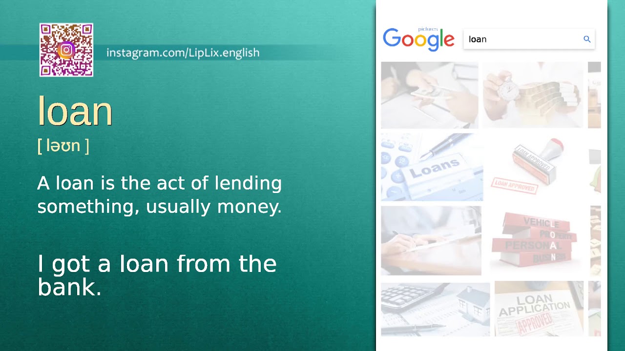 Loan B1 Level English Vocabulary Lesson Www LipLix YouTube loan-b1-level-english-vocabulary-lesson-www-liplix-youtube