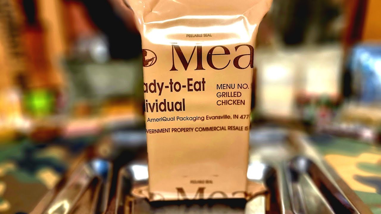 1999 MRE - Menu 5 - Grilled chicken (So DELICIOUS!!) - YouTube