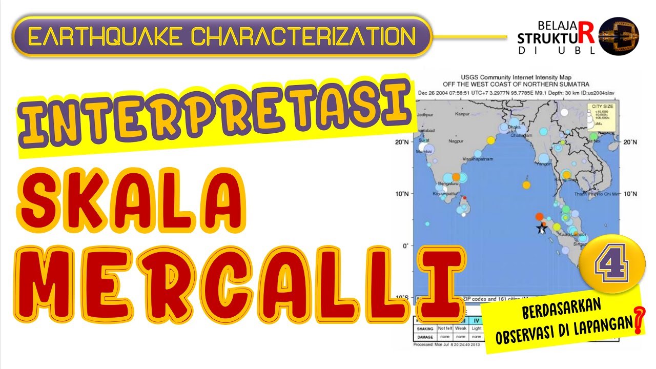 Interpretasi Skala Mercalli | Rekayasa Gempa | Engineering ...