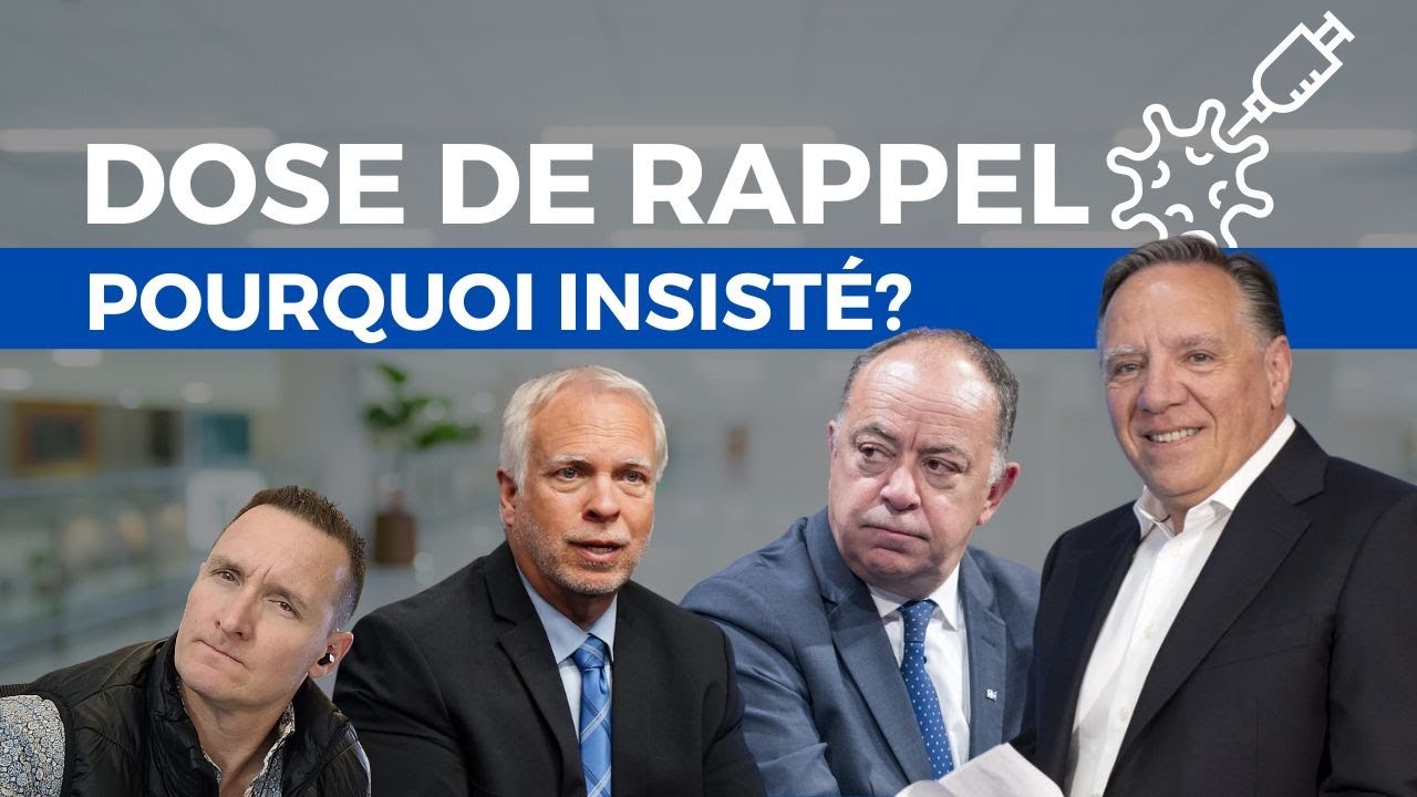 Pourquoi François Legault, Christian Dubé et Dr Luc Boileau insiste ...