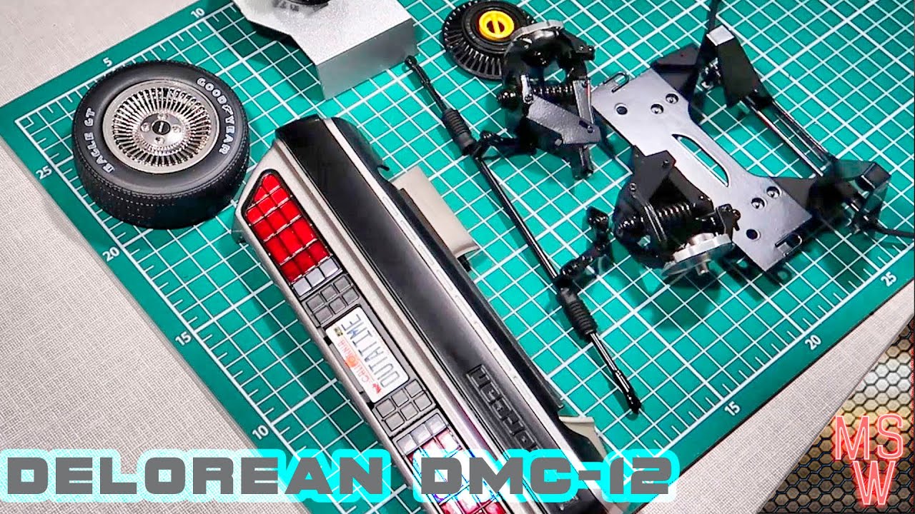 Building Delorean DMC-12 BTTF 1:8 scale part2 - YouTube