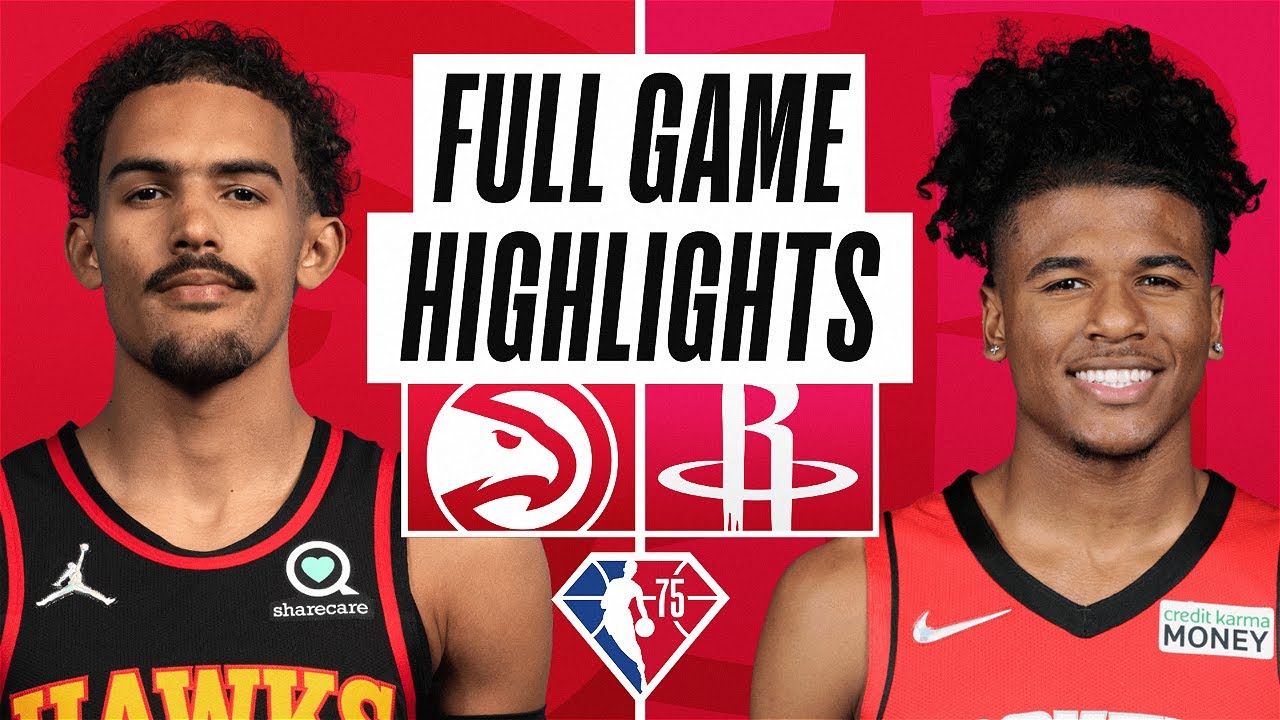 HAWKS at ROCKETS | FULL GAME HIGHLIGHTS | April 10, 2022 - YouTube