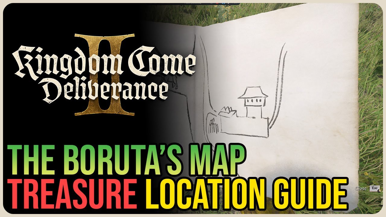 Boruta’s Map Solution Kingdom Come Deliverance 2 - YouTube