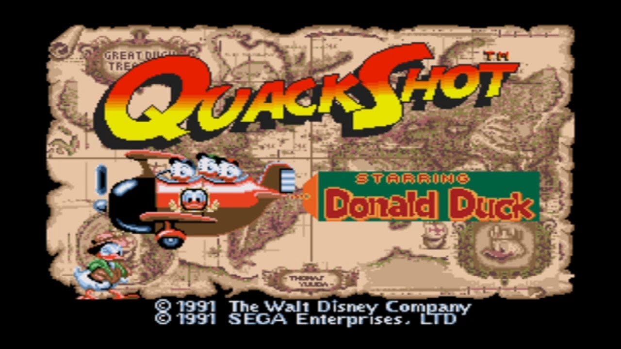 Let's Play Quackshot Starring Donald Duck Part 1: Let's Get Quackin ...