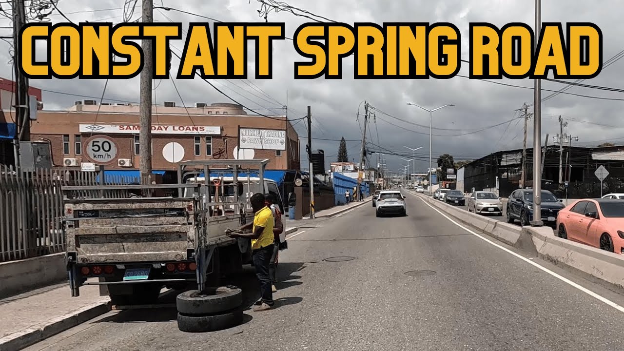 Driving to Constant Spring Road from Portmore | 876 By Birth - YouTube