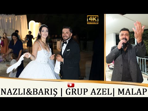 Nazlı & Barış -Grup Azel - Ahbap Prodüksiyon - ELBİSTAN MALAP DÜĞÜNÜ     ( Giriş/Dans/Halay)