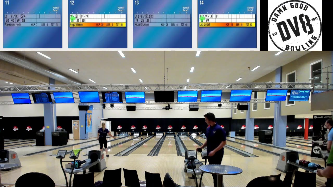 DV8 Junior Masters Strike & Co finalsteg 3 + stege spel - YouTube