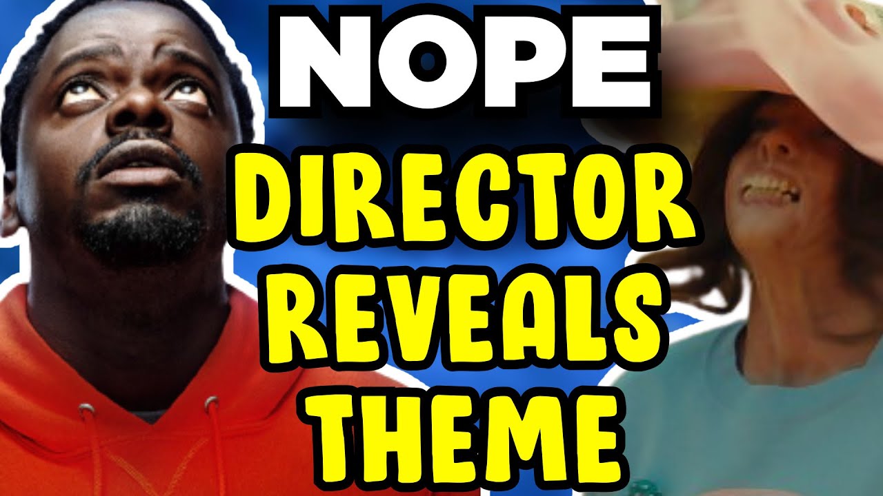 NOPE | Jordan Peele Reveals Alien Invasion Commentary - YouTube