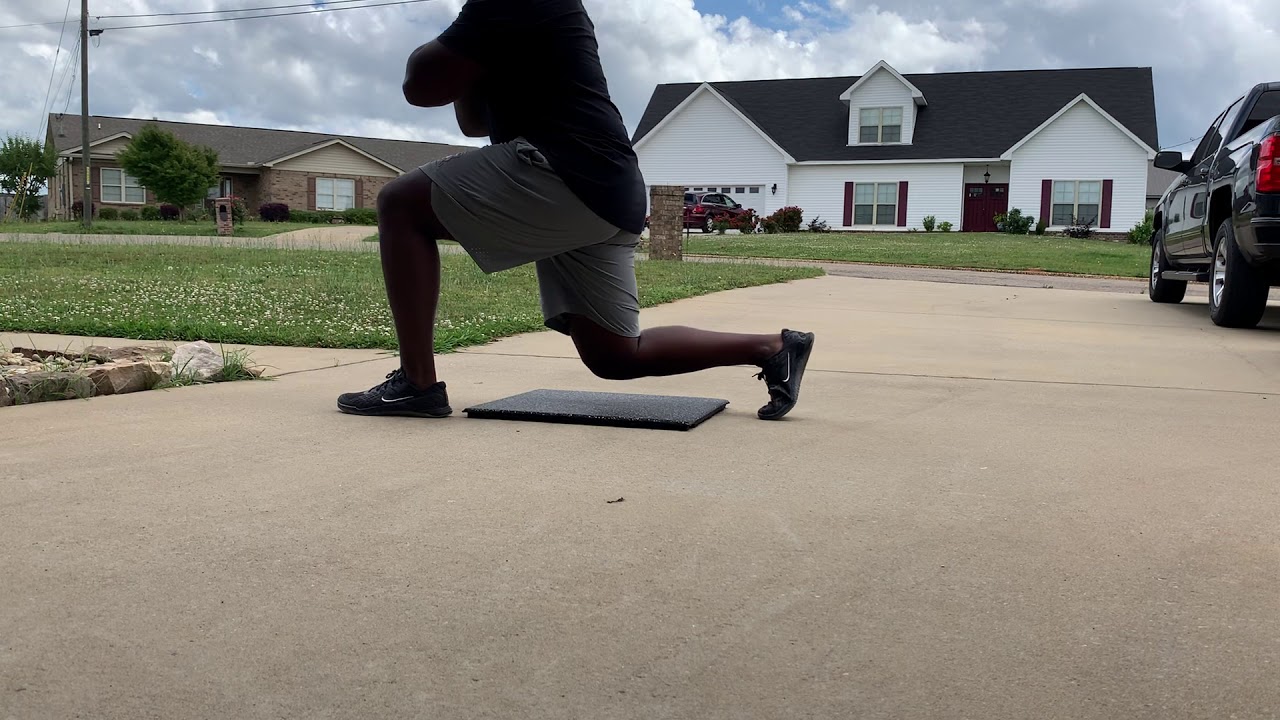 Split Squat ISO Hold - YouTube