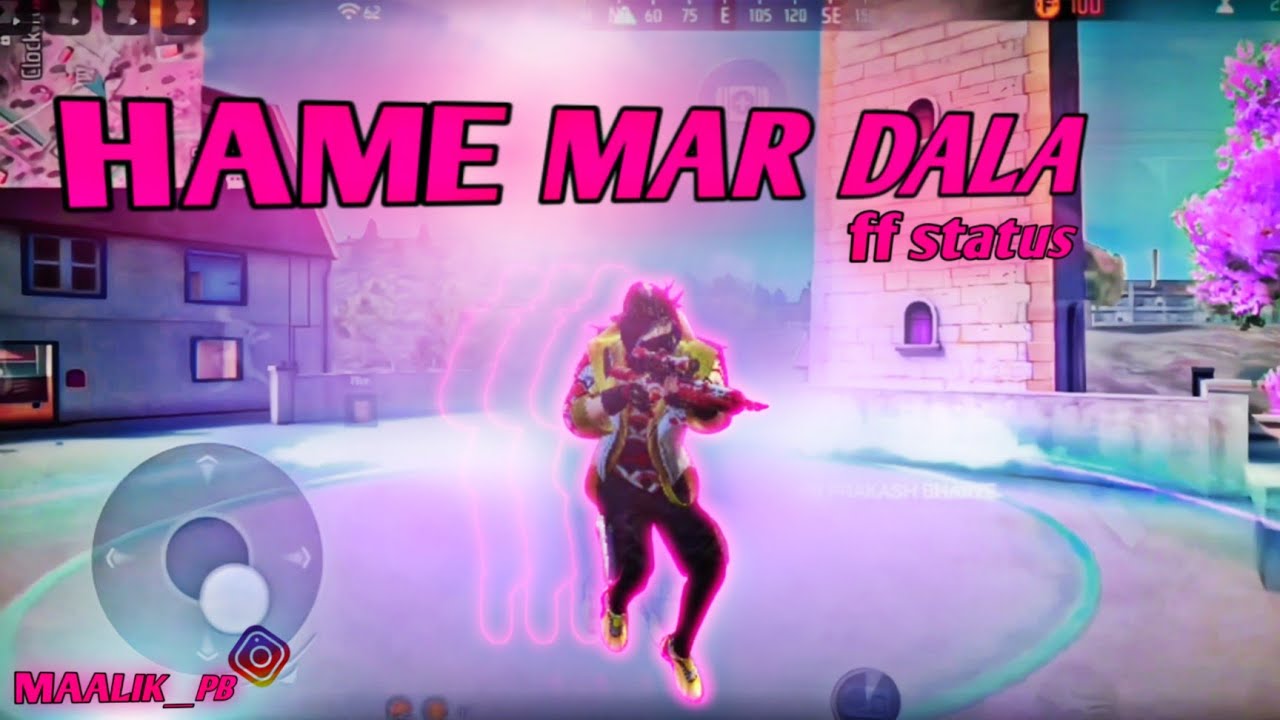 HAME MAR DALA STATUS FREE FIRE 🔥 || FREE FIRE ATTITUDE STATUS HARD 🔥 # ...