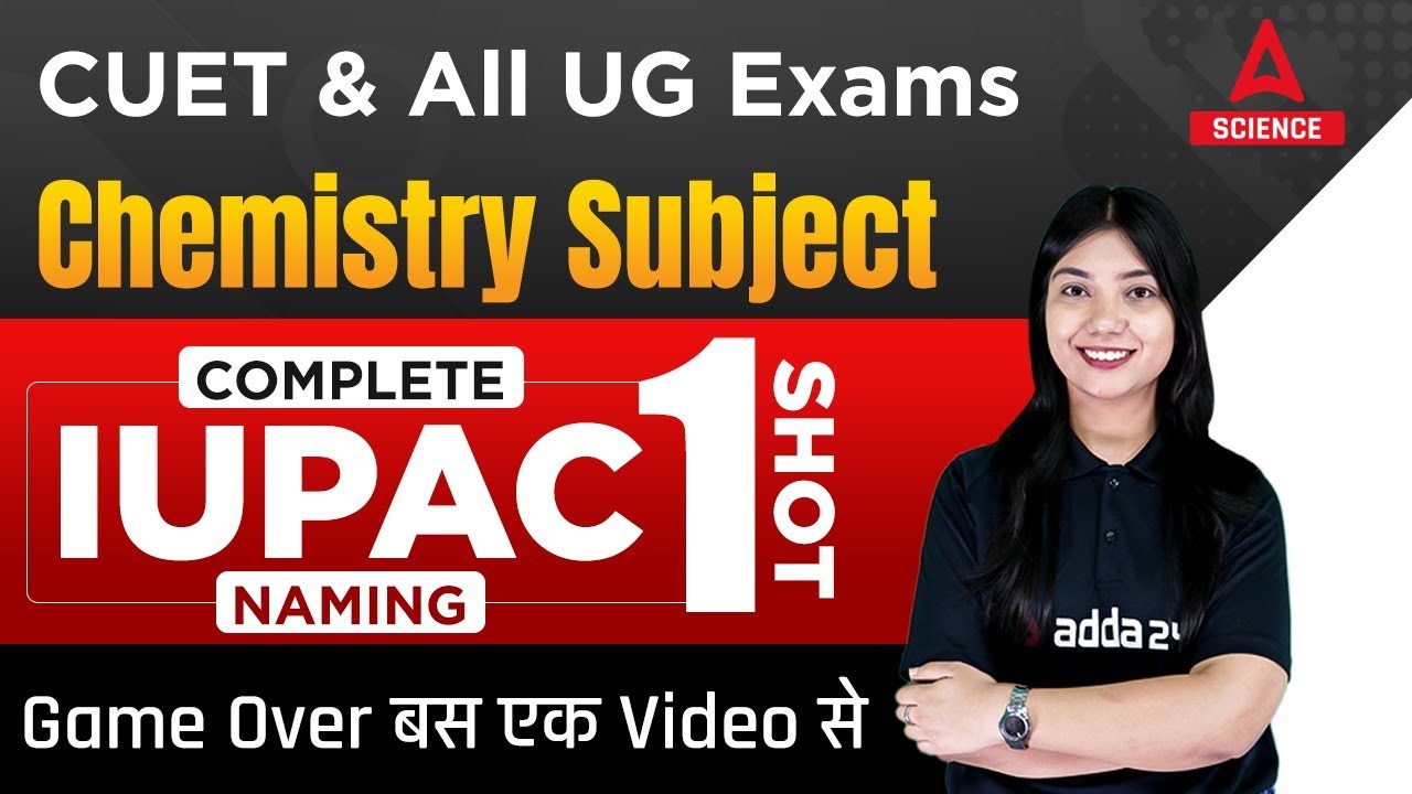 IUPAC Nomenclature One Shot | Complete IUPAC Nomenclature | CBSE Class ...