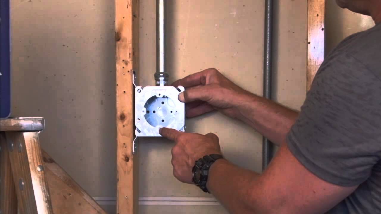 Square Box Ring: 4" Square to Round Flat Device Ring w/ Dual Direction ...