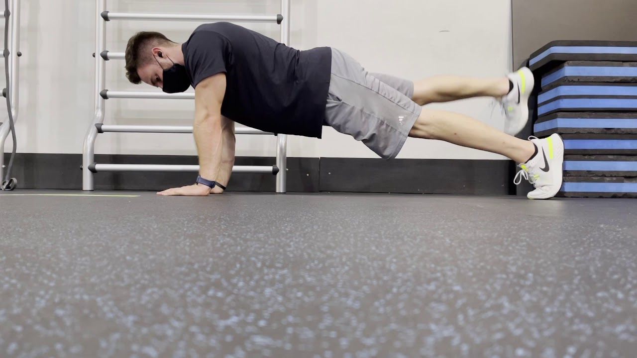 Prancha alta com extensão de quadril | Otto - YouTube