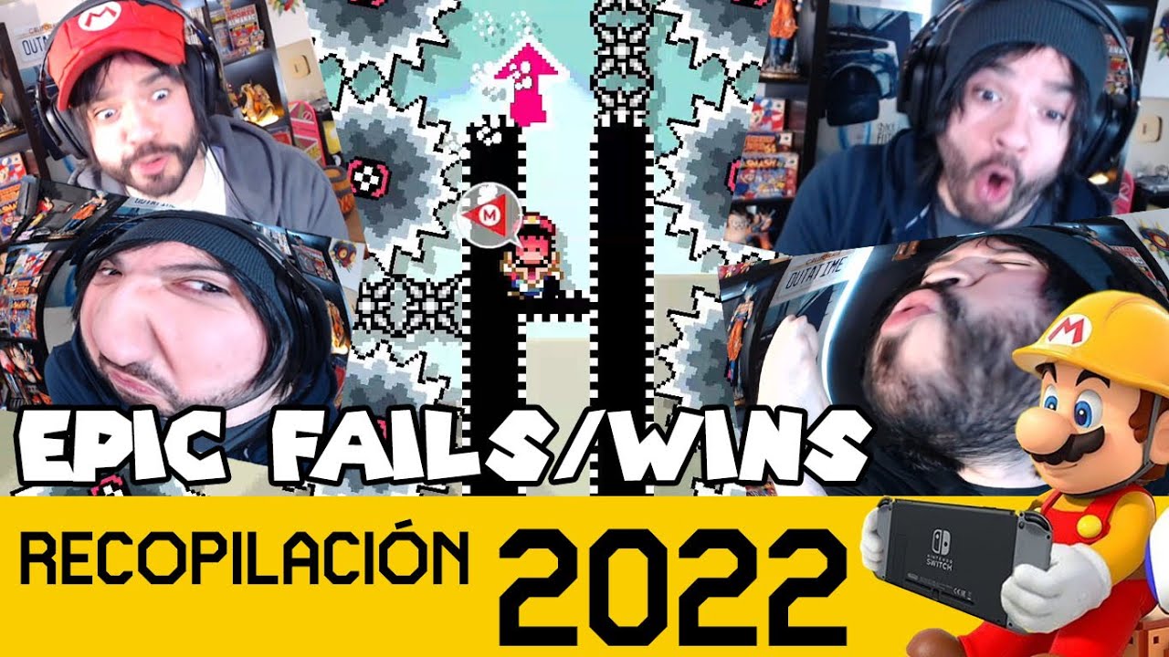 EPIC FAILS/WINS ZETASSJ 2022 - Recopilación Super Mario Maker 2 ...