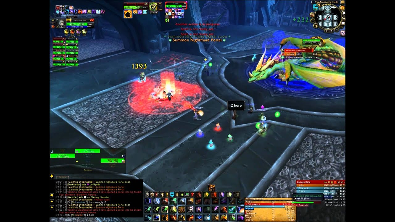 High Definition Vs Valithria Dreamwalker. Portal Jockey Achivement ...