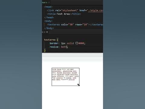 Resize en un TextArea ⌨ - YouTube