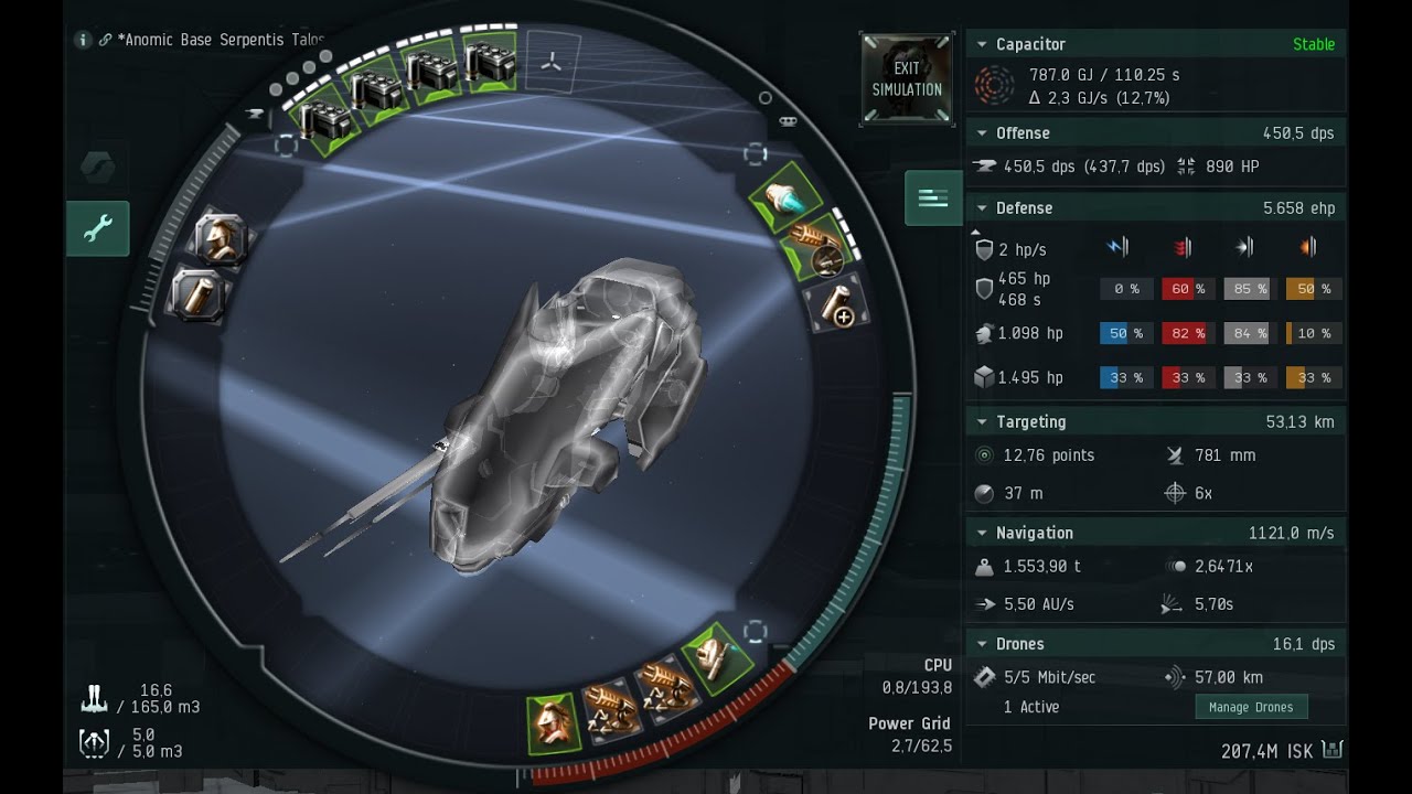 Anomic Base Serpentis Talos vs Enyo | Lv 4 | (June 2020) - YouTube