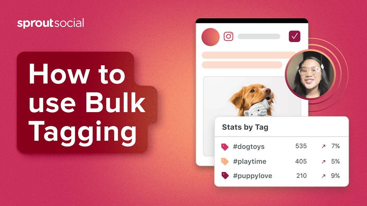 How to Use Bulk Tagging in Sprout Social's Performance Reporting - YouTube
