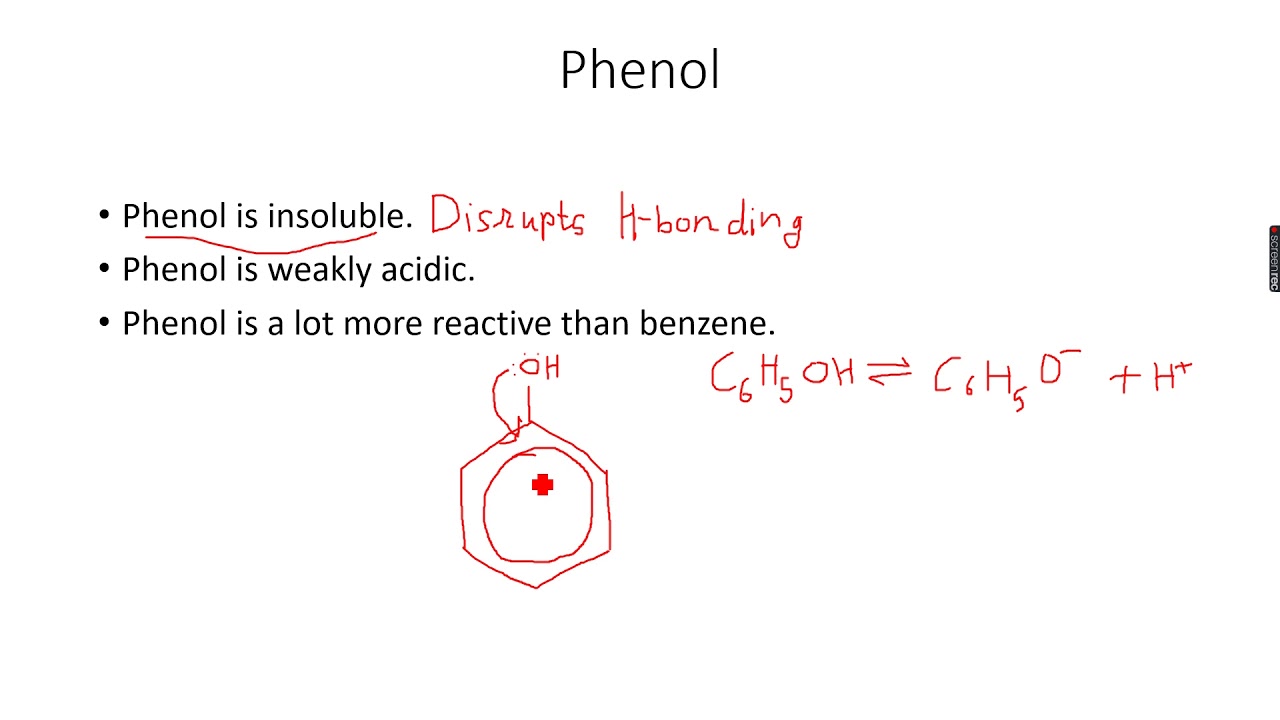 A-Level Chemistry: Benzene and its compounds Part 19 - YouTube