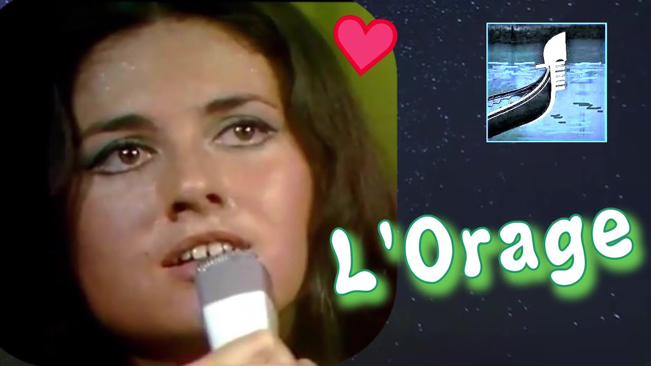 GIGLIOLA CINQUETTI: "L'ORAGE" (La Pioggia) French TV 1969 Part 7/9 (⬇ ...