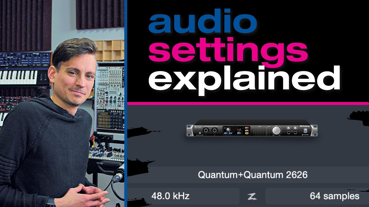 Audio Interface & Dropout Protection Settings Explained - YouTube