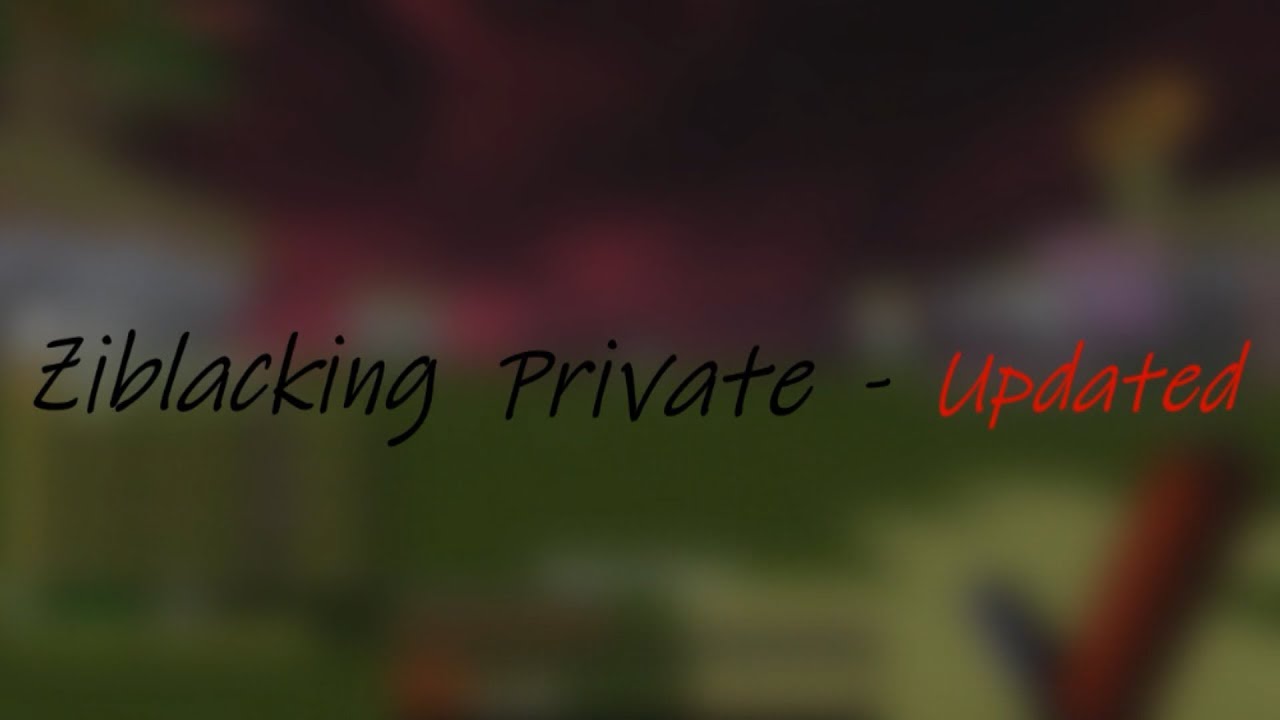 Ziblacking Private Pack Release (UPDATED PARTICLES & SKY) - YouTube