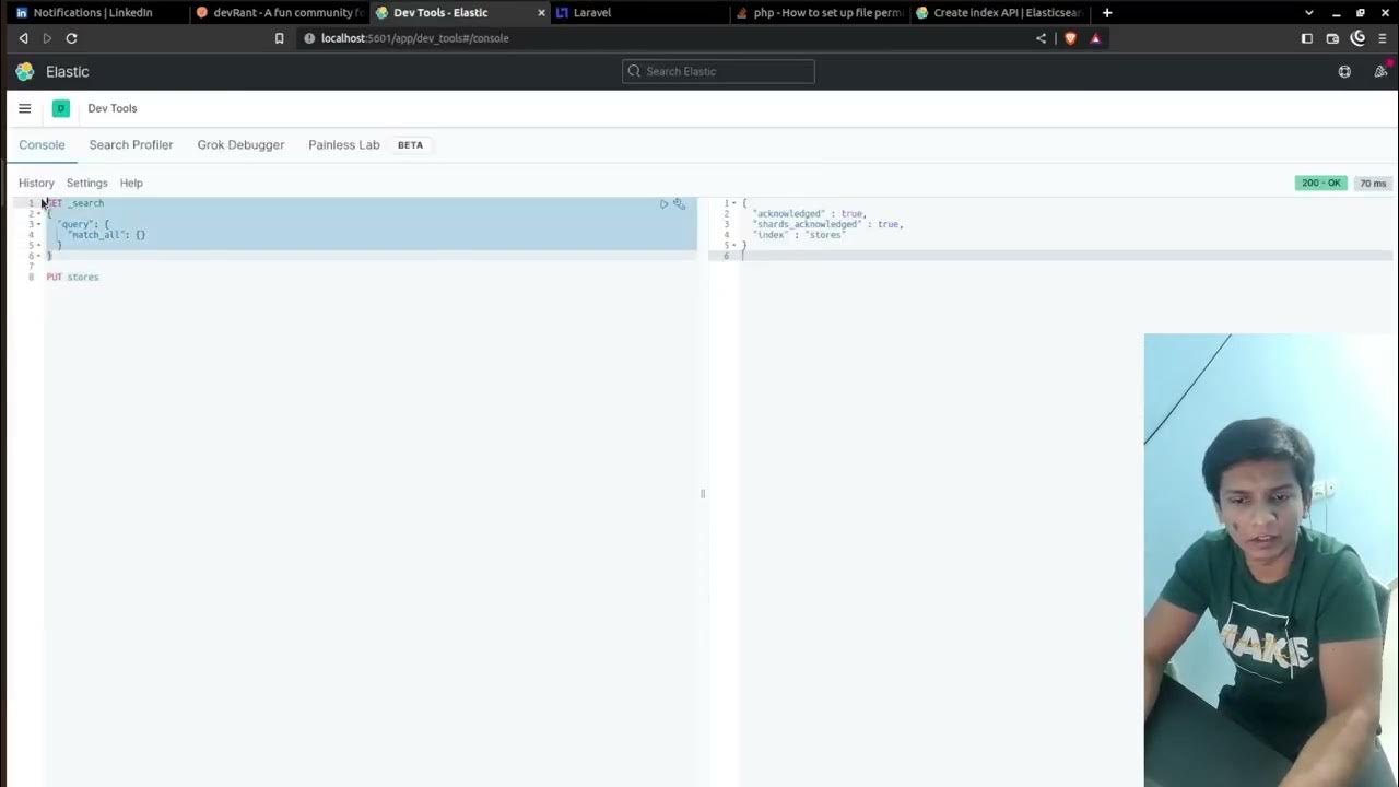 ElasticSearch + Laravel + ExpressJS - Indexing and Searching | Simple Example - YouTube