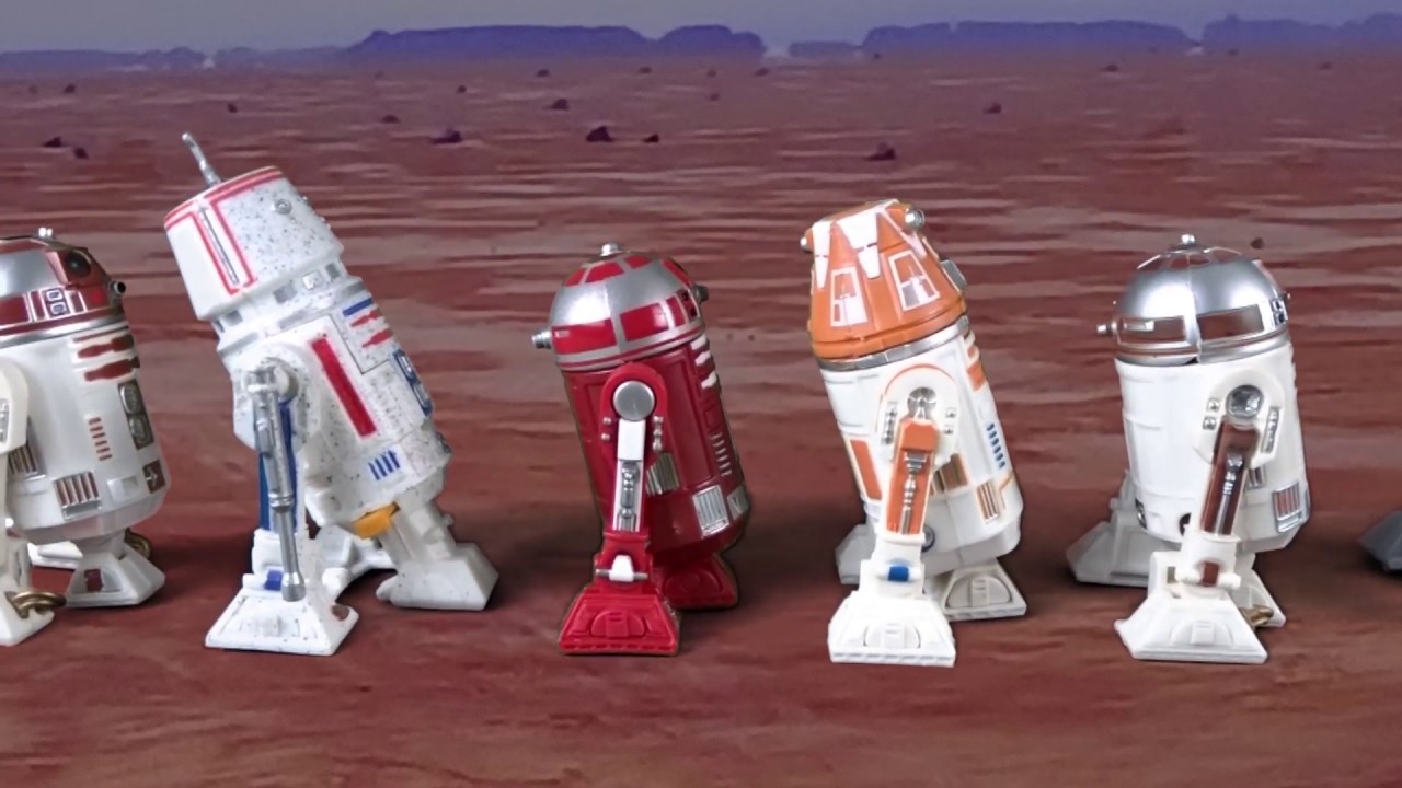 Star Wars Toys, R2-D2 : Dance of the R- Robots - YouTube