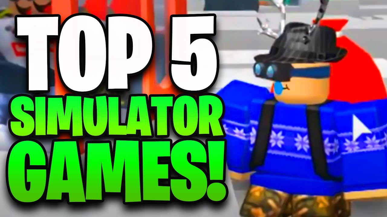 Top 5 Simulator Games In Roblox! - YouTube
