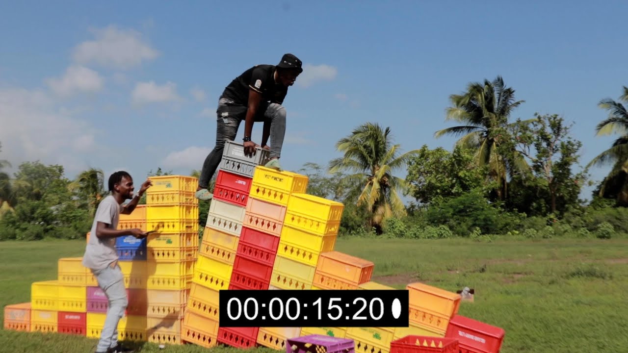 Fastest Person Over The Crates Win $10000 (The Crate Challenge ...
