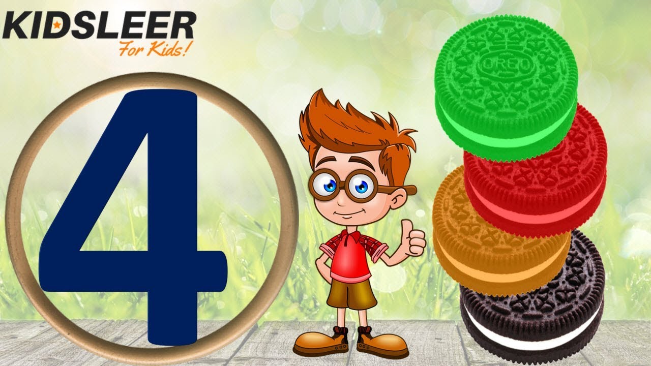 Learn Numbers With Colors Oreo for Kids Children | Count 1 to 10 ...