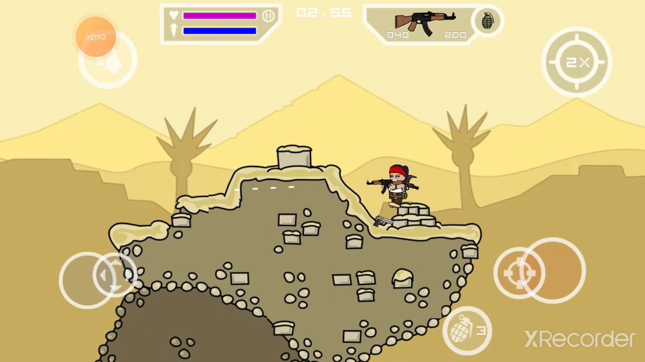 RANKED 1st IN PYRAMID MAP😎😎 mini militia 9 kills gameplay - YouTube