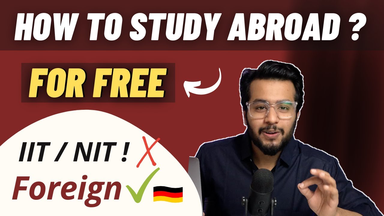 How to Study Abroad For FREE in 2025 | Free Education | Cost Of Living ...