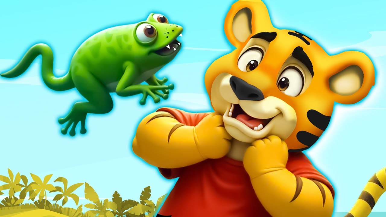 Five Little Ducks | Five Little Frogs | Five Little Fishies - Counting ...