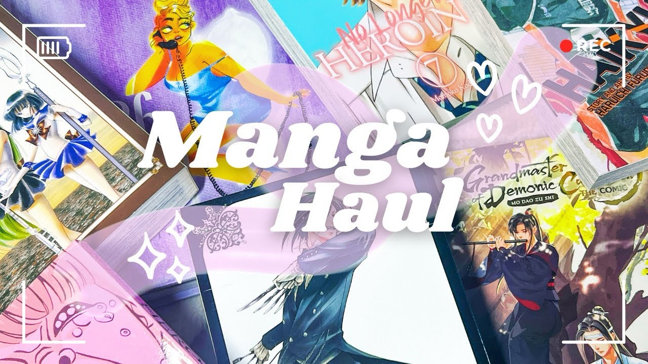 Manga haul | finding cheap manga 🍡😍 - YouTube