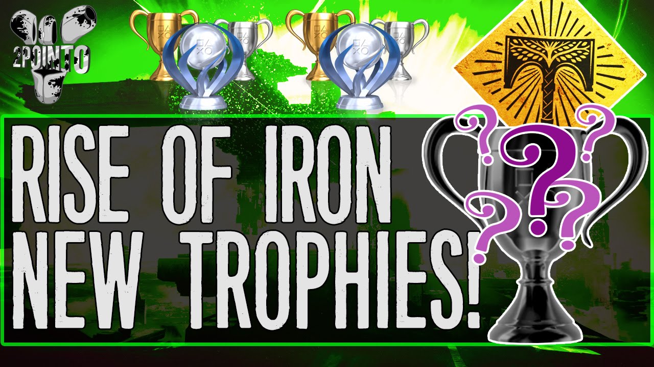 Destiny: ALL RISE OF IRON TROPHIES/ACHIEVEMENTS - Hidden Trophy "Sing ...
